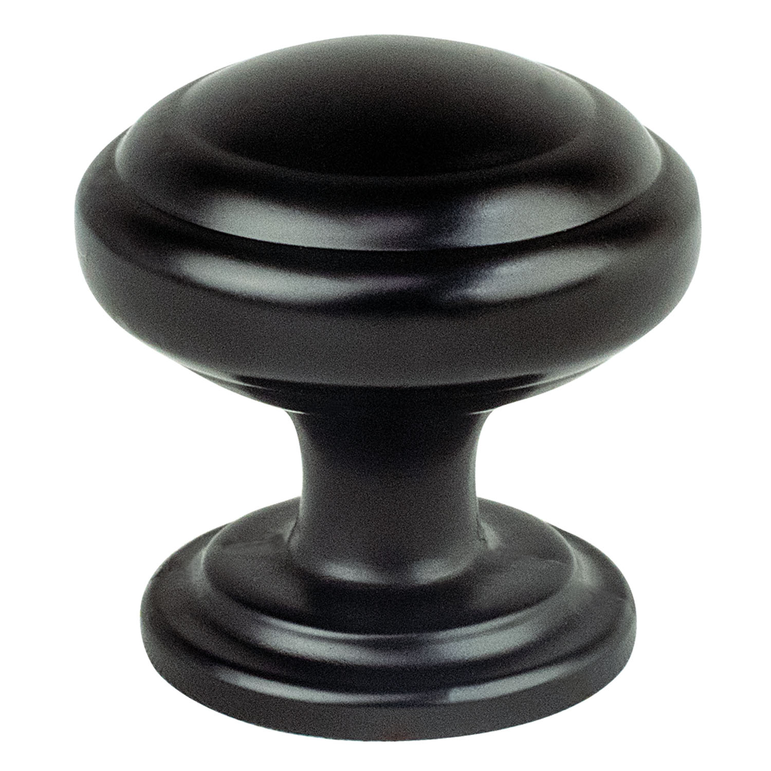 PROPF1-MB Knob 1-1/4 in. Dia Matt Black